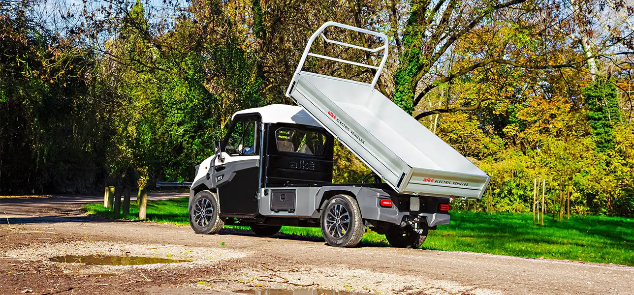 Camion compact électrique avec benne basculante ATX4 - ALKE'